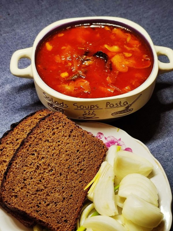 Savory Fish Borsch | How to Cook Savory Borsch